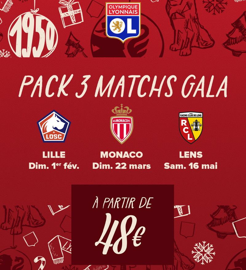 Retrouvez nos offres pour OL / AS MONACO FC | Olympique Lyonnais